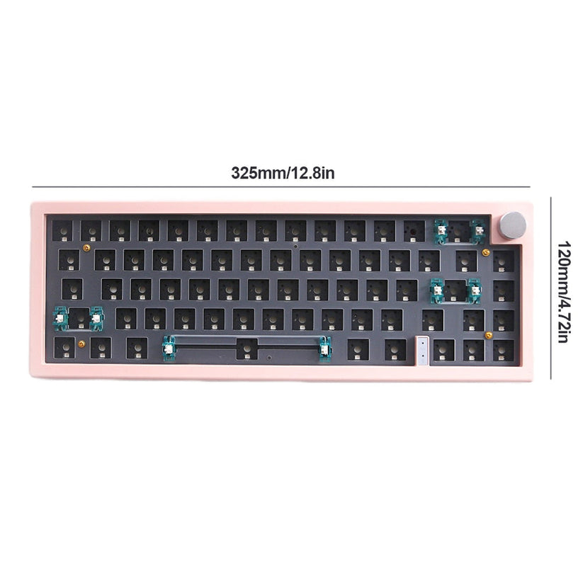 GMK67 Wireless RGB Mechanical Keyboard Kit ( 7 Colors ) – EL3BS7