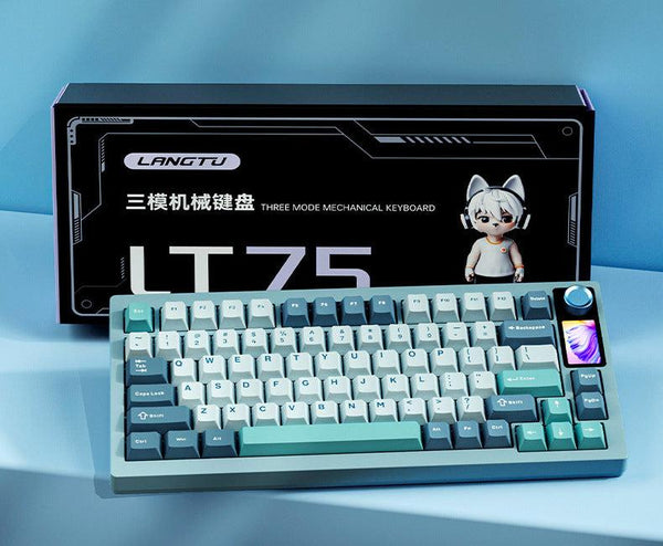 Langtu LT75 Elite Wireless Gaming keyboard with LCD Screen – EL3BS7