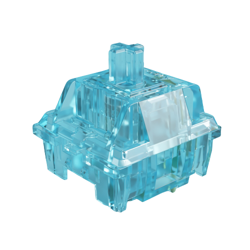 Akko CS Crystal Blue Linear Mechanical Switch – EL3BS7