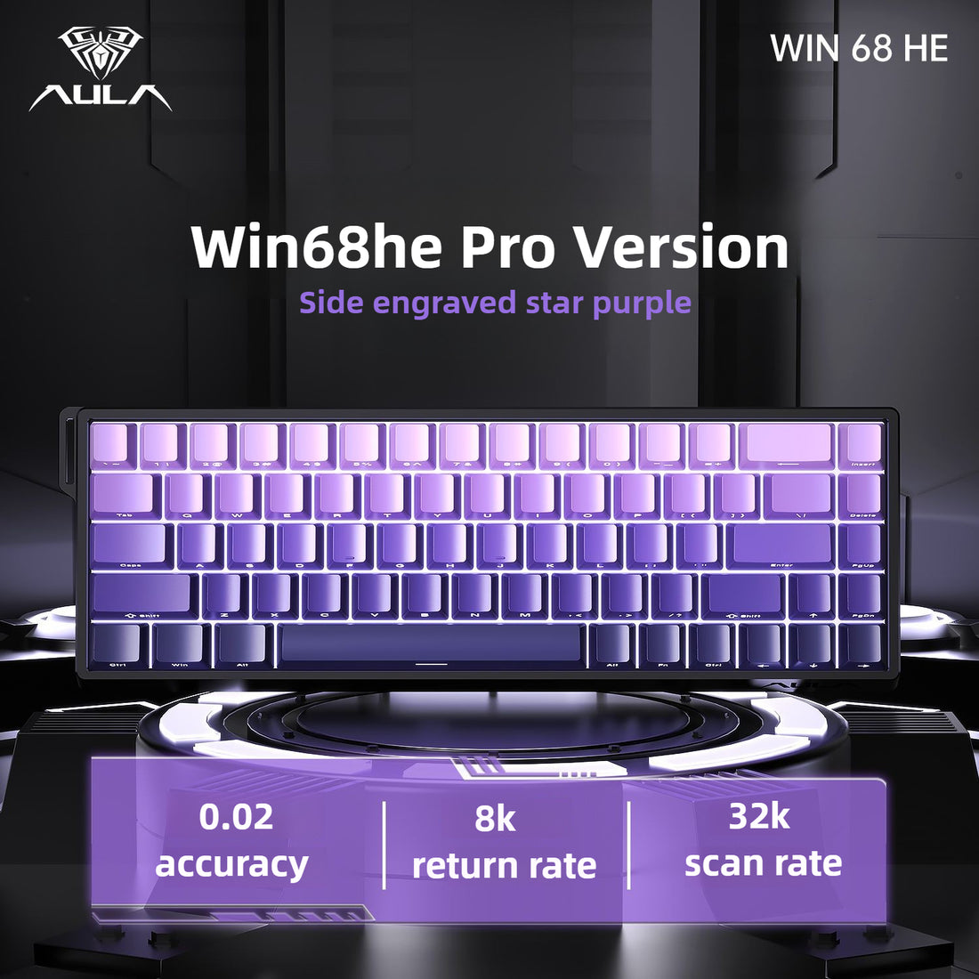 AULA Win 68/60 HE Magnetic RT E-Sports Keyboard – EL3BS7